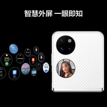 【华为HUAWEI P50 Pocket】HUAWEI P50 Pocket 艺术定制版 超光谱影像系统 创新双屏操作体验 P50宝盒 12GB+512GB鎏光金 华为折叠屏手机 - 北京华泽 ...